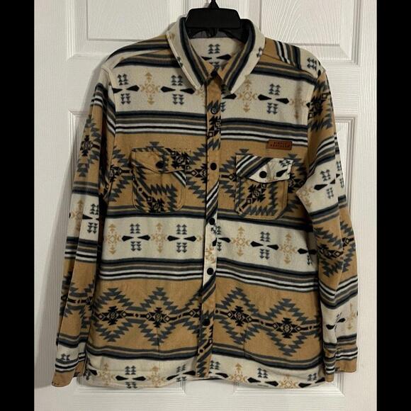 Simply Southern | Jackets & Coats | Simply Southern Mens Aztec Fleece ...